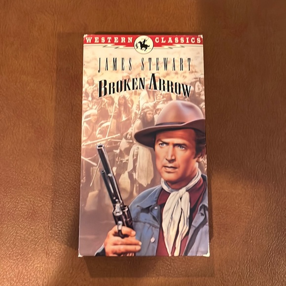 Media | Broken Arrow Vhs James Stewart | Poshmark